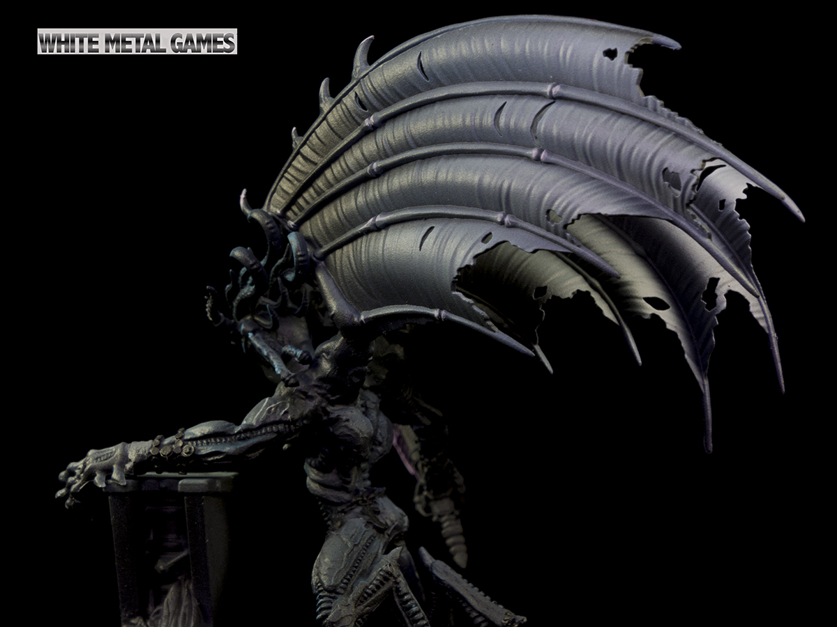 H. R. Giger Daemon Princess – White Metal Games