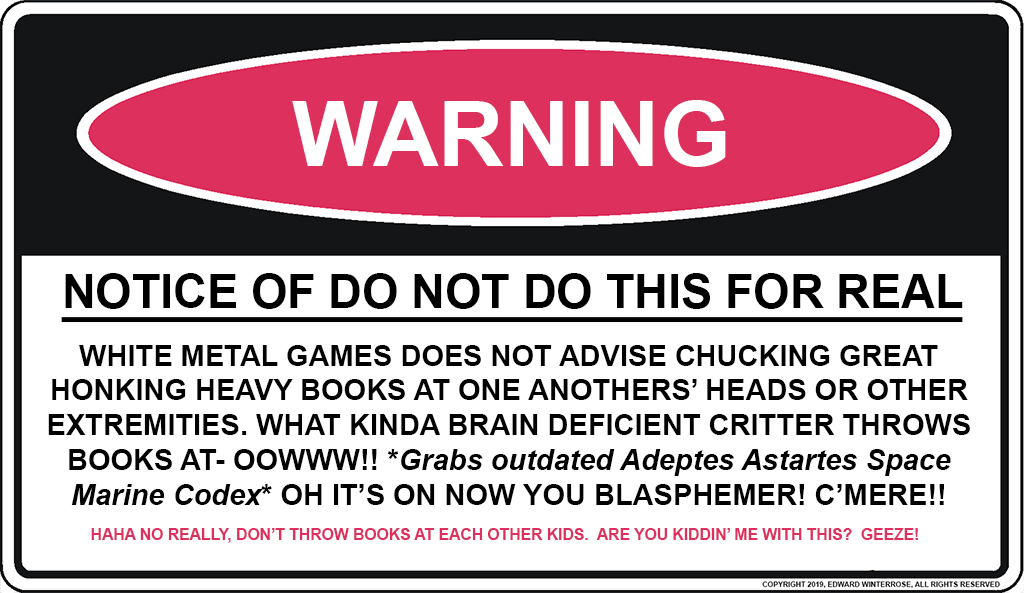 10 Things To Do With Obsolete Rulebooks – White Metal Games